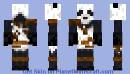 Panda Hunter Minecraft Skin
