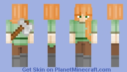 Alex,2020 Edition Minecraft Skin