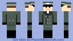 German officer Minecraft Skin