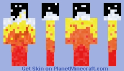 Fire Minecraft Skin