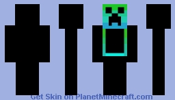 cool creeper Minecraft Skin