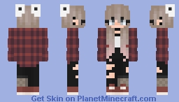 My old character- remodled Minecraft Skin