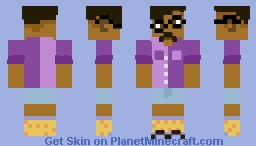 Grubhub Boogie man Minecraft Skin