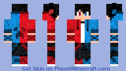 Half and Half Minecraft Skin