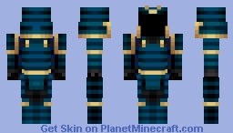 RXMAN Samurai Minecraft Skin