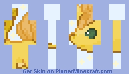 Shiny Kanto Vulpix Minecraft Skin