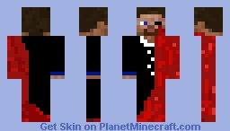 Corrupted Steve Minecraft Skin