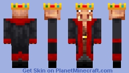Technoblade Piglin King Minecraft Skin