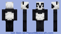Pandaman Minecraft Skin