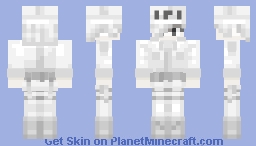 globulo blanco Minecraft Skin