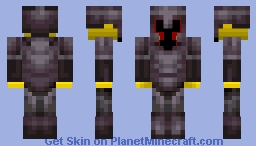 Netherite Warrior Minecraft Skin