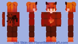 FIRE Minecraft Skin
