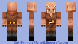 Piglin man Minecraft Skin