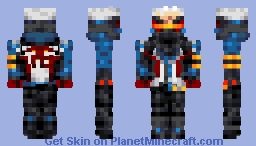 Soldier 76 Minecraft Skin