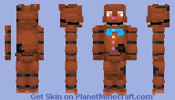 Chocolate bonnie Minecraft Skin