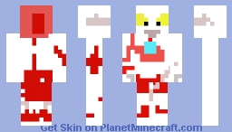 Ultraman Minecraft Skin