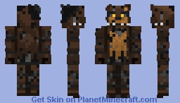 Nightmare fredbear Minecraft Skin