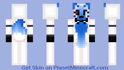 Animatronic Blue Wolf Minecraft Skin