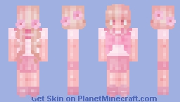 Sweet Cherry Blossoms Minecraft Skin