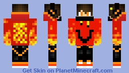 fire boy Minecraft Skin