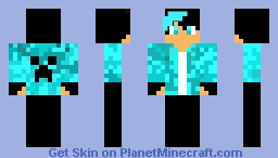 Diamond boy Minecraft Skin