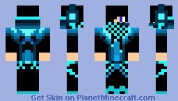 Gamer Boy (Blue/Cyan) Minecraft Skin