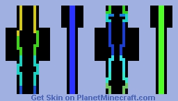 color man Minecraft Skin