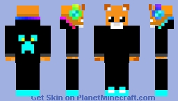 cool gamer cat Minecraft Skin