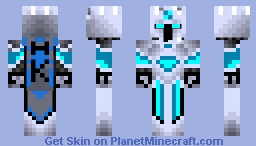 the dark cold knight Minecraft Skin