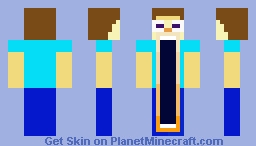 Steve Is SUPER SCARED !!! Minecraft Skin
