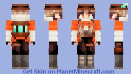 PearlescentMoon Orange Ocelots Skin Minecraft Skin
