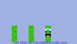 Pickle Rick Minecraft Skin