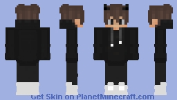 black-cool-skin Minecraft Skin