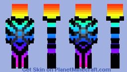 chroma elemental Minecraft Skin