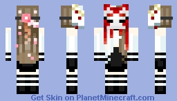 Kitsune (Girl) Minecraft Skin