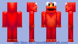 elmo Minecraft Skin