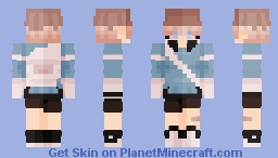 Mew Mew, Edit (skin by xXCrazieXCosplayzXx) Minecraft Skin