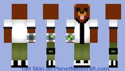 ben 10 but bear Minecraft Skin