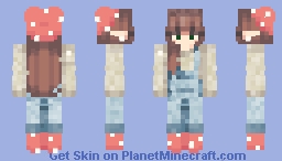 mushroom girl Minecraft Skin