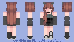 Teardrops Minecraft Skin