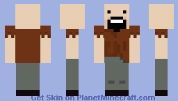 Notch Minecraft Skin