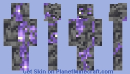 amethyst geode monster Minecraft Skin
