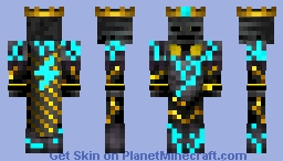 Yato666 BLACK SKELETON Minecraft Skin
