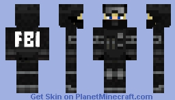 FBI operative Minecraft Skin