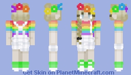 bright colors Minecraft Skin