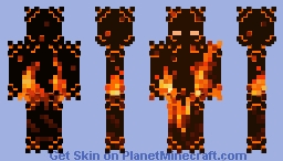 fire Minecraft Skin