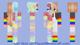Pride collab w/ Jillienne on the skindex Minecraft Skin