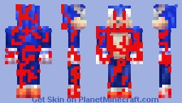 sonic.exe Minecraft Skin