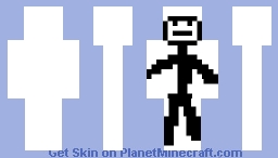 Stick man Minecraft Skin