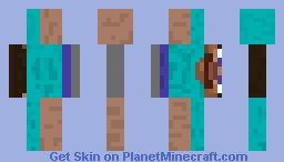 Cursed Steve Minecraft Skin